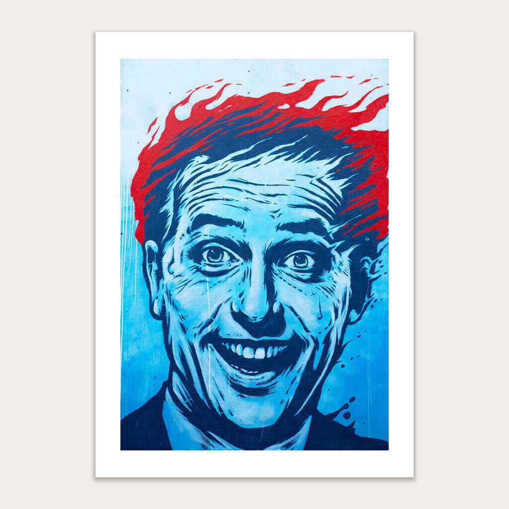 Burning Man - Portrait - Κάντο Κορνίζα