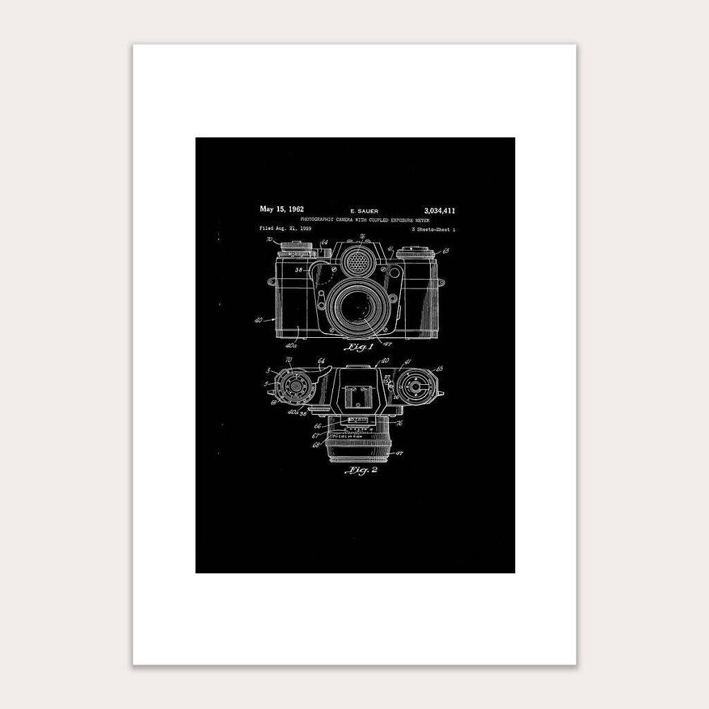 Camera Patent Blueprint - Κάντο Κορνίζα