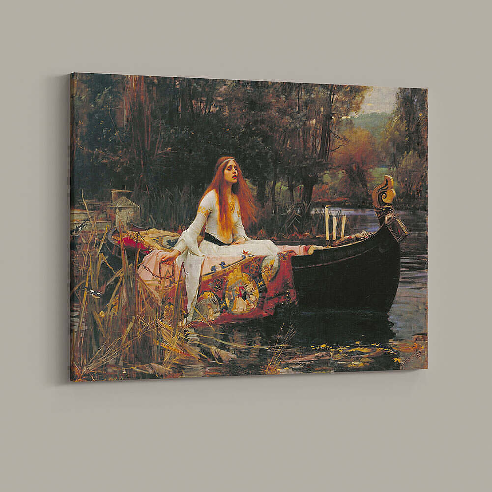 John William Waterhouse - The Lady of Shalott - Κάντο Κορνίζα
